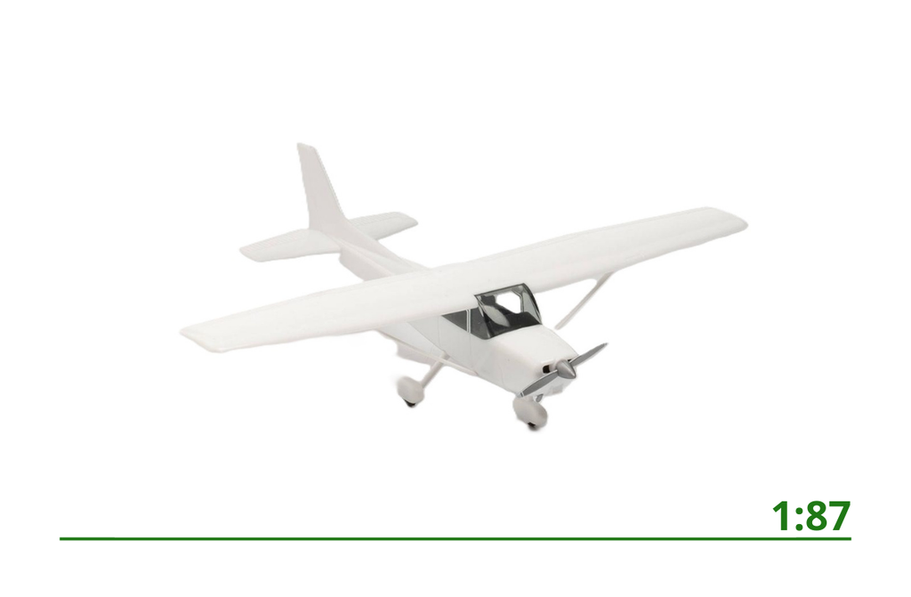 Minikit Cessna 172 vliegtuig 1:87 | Miniatuurspecialist.nl